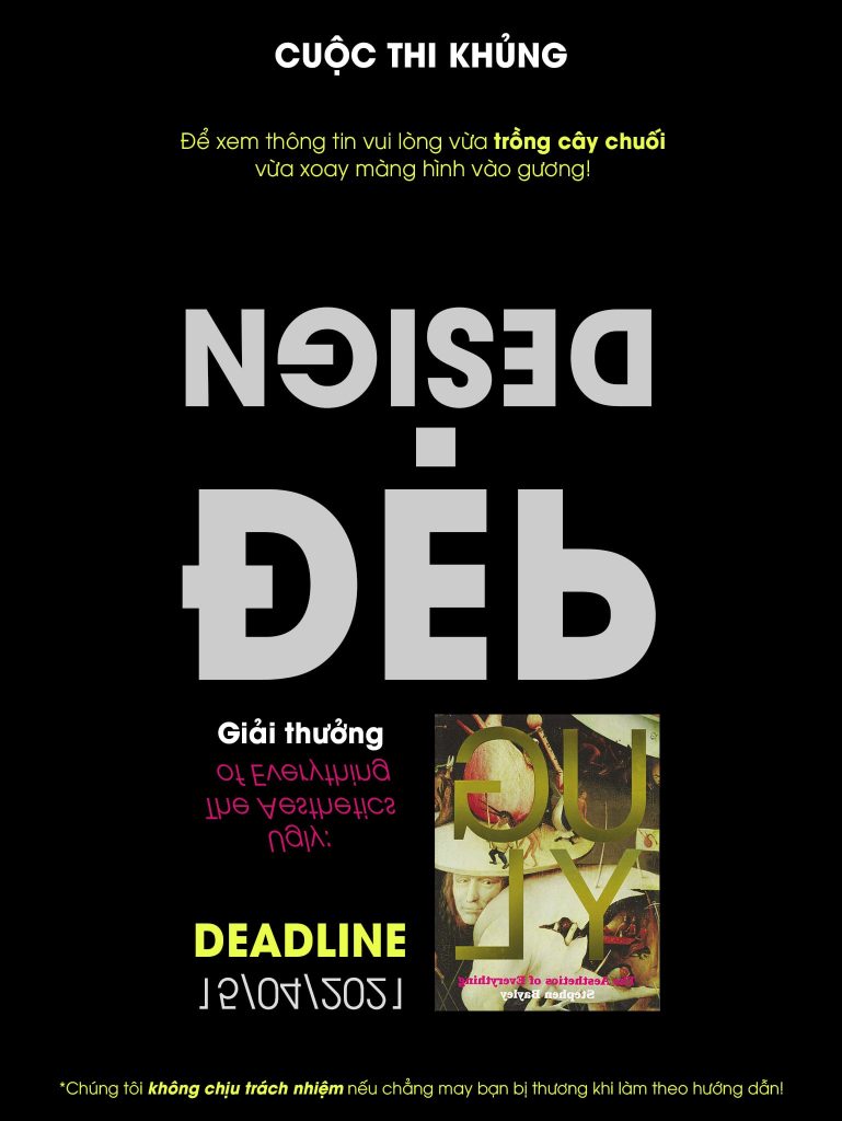 BỘ SƯU TẬP TÁC PHẨM "DESIGN XẤU QUẮC!" TỪ CỘNG ĐỒNG SÁNG TẠO VIỆT NAM - 419