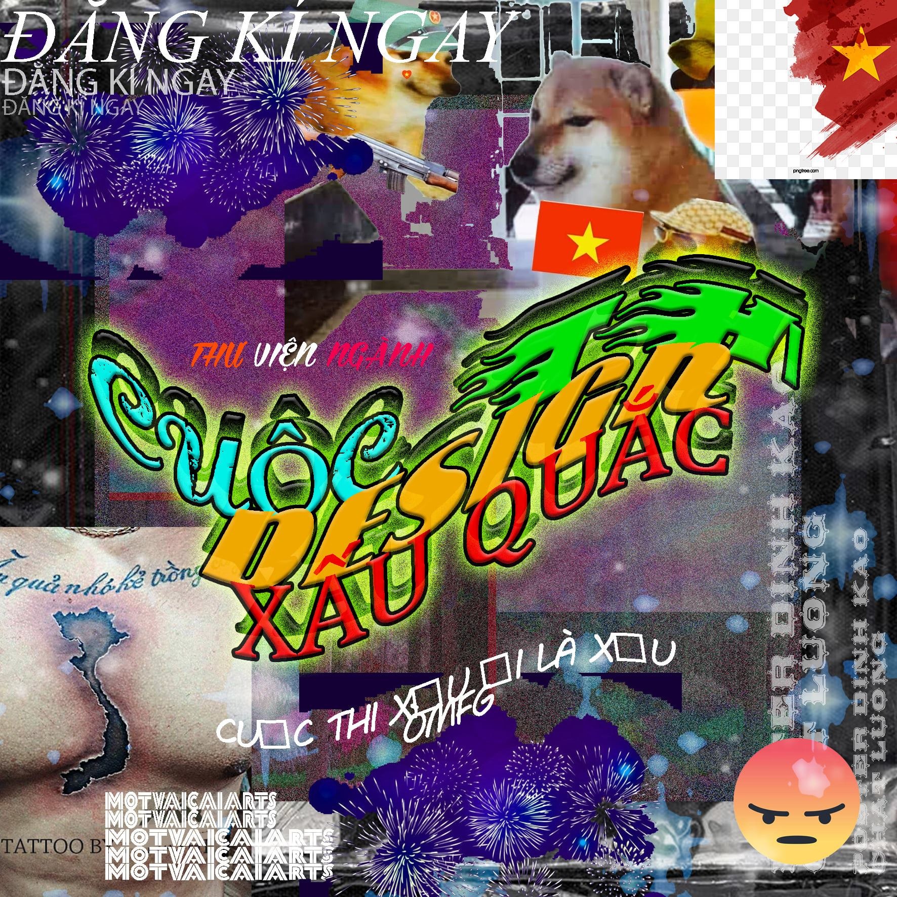 BỘ SƯU TẬP TÁC PHẨM "DESIGN XẤU QUẮC!" TỪ CỘNG ĐỒNG SÁNG TẠO VIỆT NAM - 419