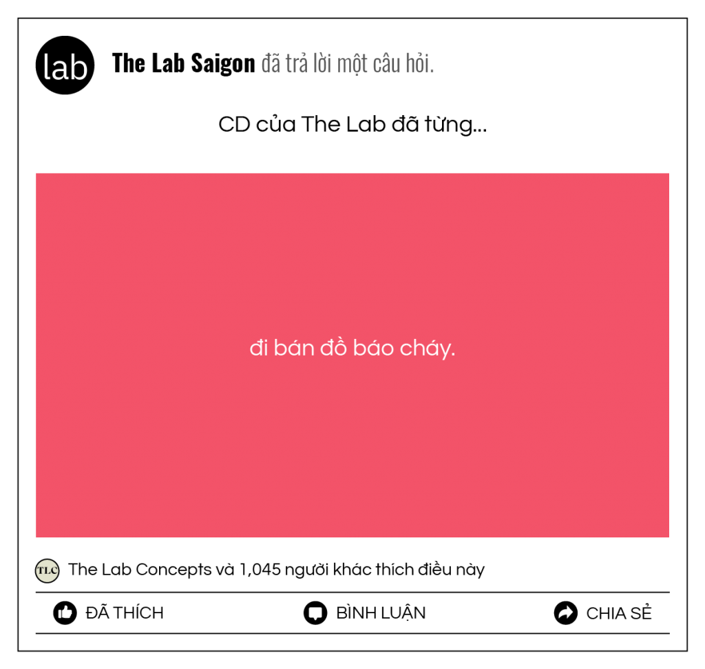 419TOUR SỐ 10 – THE LAB SAIGON - 419