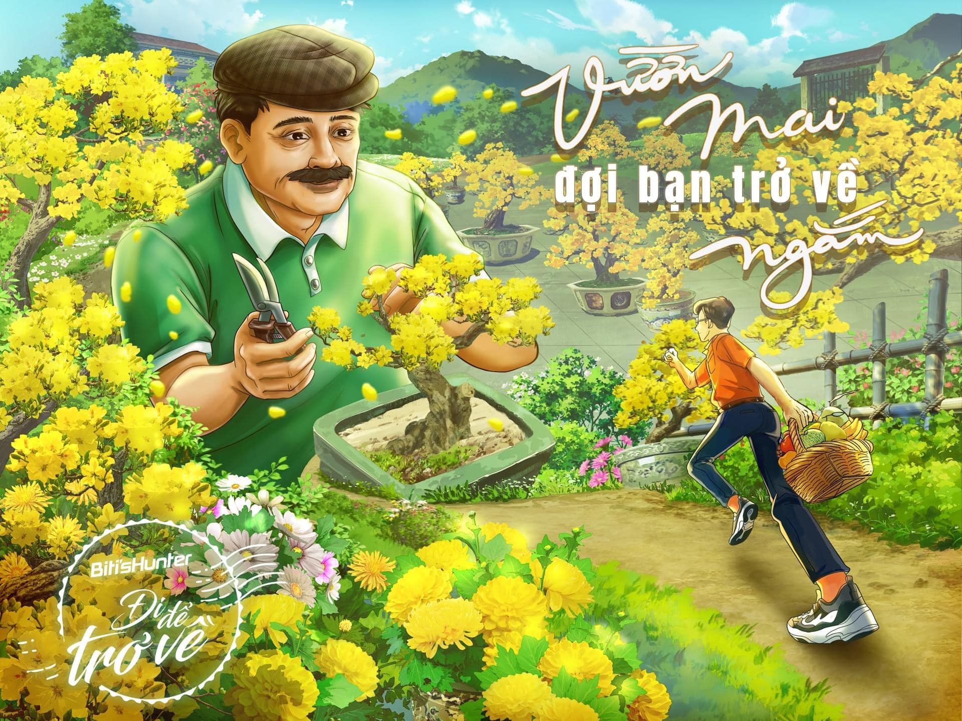 BITI'S HUNTER TIẾP NỐI CHIẾN DỊCH "ĐI ĐỂ TRỞ VỀ" MÙA 7 QUA BỘ TRANH VẼ ...